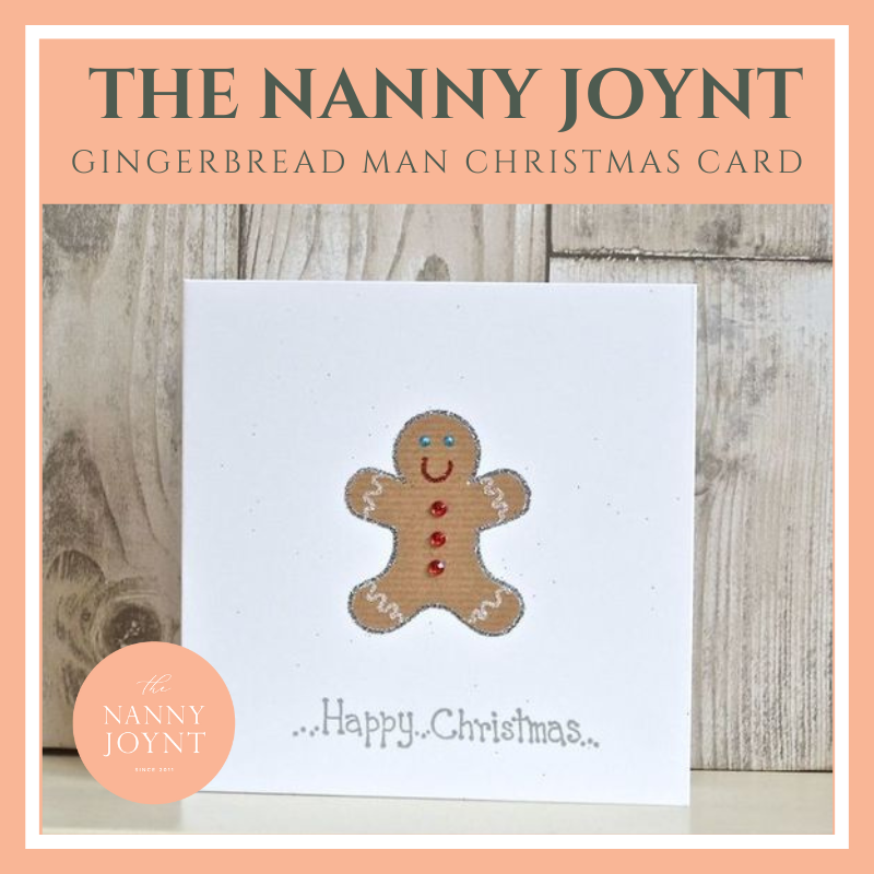 Gingerbread Man Card | The Nanny Joynt