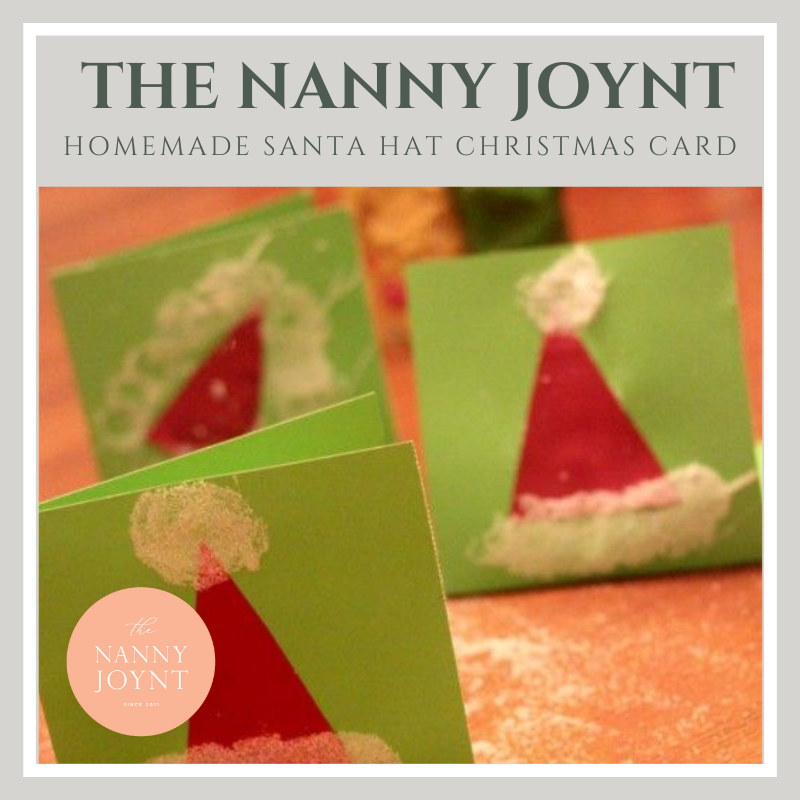 Santa Claus Hat Card | The Nanny Joynt