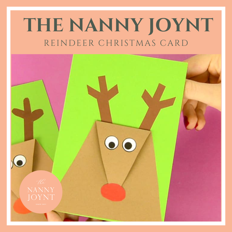 10 DIY Christmas Cards For Kids To Make | The Nanny Joynt